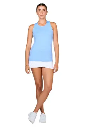 SOFIBELLA Tennis Tank Top - Periwinkle