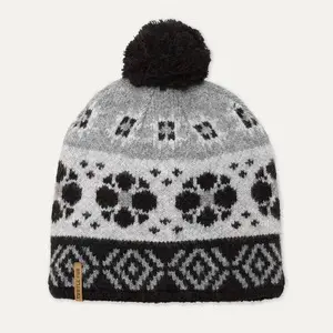 Turtle Fur Camilla Pom Beanie - Black