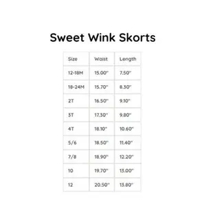 SWEET WINK Dainty Rose Skort