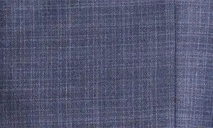 Emporio Armani Check Virgin Wool Suit - Blue