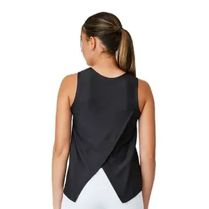 SOFIBELLA Mesh Tennis Tank