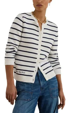Ralph Lauren Striped Cardigans For Women