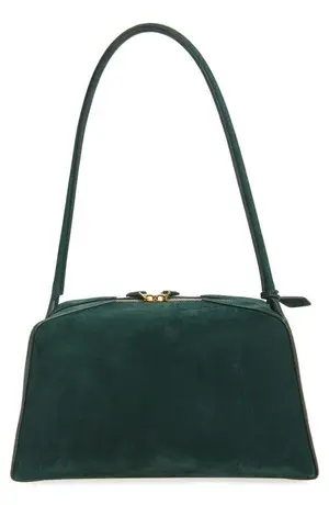 Alaïa Bowling Shoulder Bag - Vert Foret