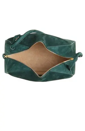 Alaïa Bowling Shoulder Bag - Vert Foret