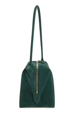 Alaïa Bowling Shoulder Bag - Vert Foret