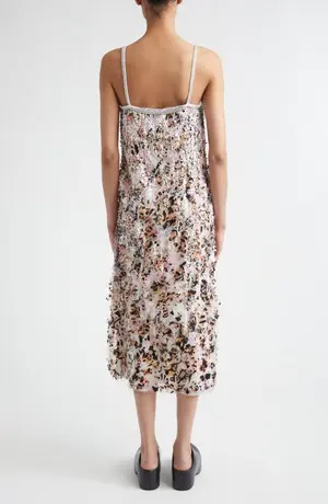 Marni Sequin Embellished Slip Dress