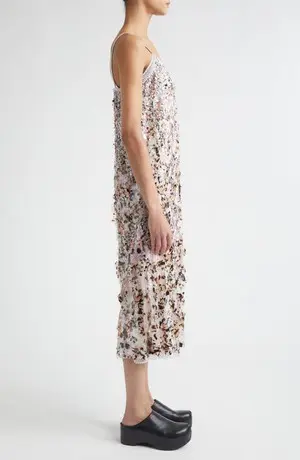 Marni Sequin Embellished Slip Dress