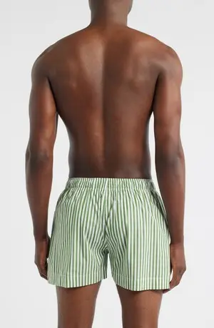 Comme Si Cotton Poplin Boxer Shorts - Assorted