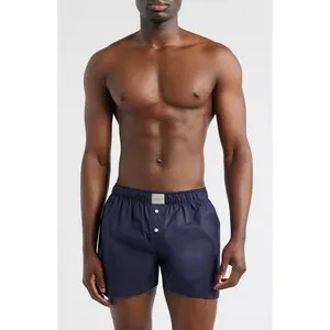 Comme Si Cotton Poplin Boxer Shorts Multi