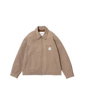 VOWELS Zip Up Jacket - Khaki
