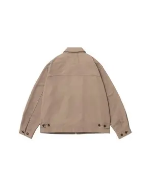 VOWELS Zip Up Jacket - Khaki