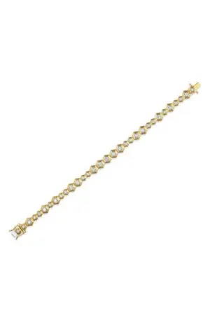 Sara Weinstock Honeycomb Diamond Bracelet - Yellow Gold