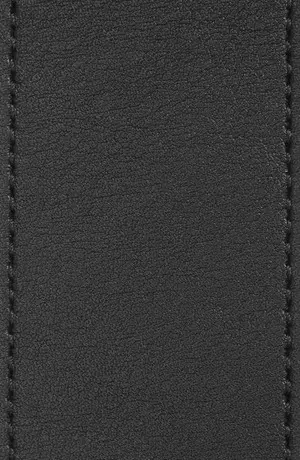 Valentino Garavani Vlogo Buckle Reversible Leather Belt - Black