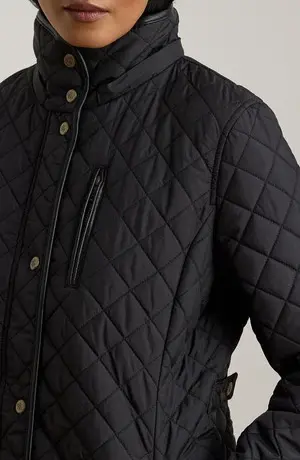 Ralph Lauren Diamond Quilted Longline Coat