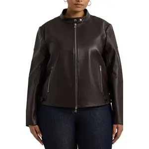 Ralph Lauren Band Collar Outerwear For Women