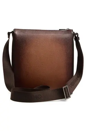 FERRAGAMO Gancio Leather Crossbody Bag