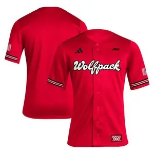 Adidas Nc State Wolfpack Reverse Retro Replica Baseball Jersey