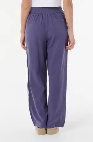 Rip Curl Cotton Wide Leg Pants - Navy