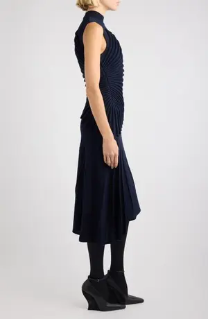 Alaïa Sculpting Wool Sweater Dress