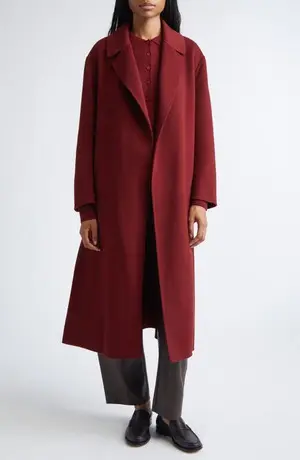Max Mara Frisia Wool Polo Sweater - Raspberry