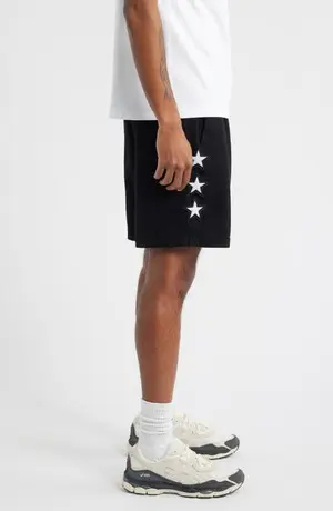 RtA Cotton Drawstring Sweat Shorts