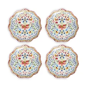JULISKA Sofia Side/cocktail Plate, Set Of 4 Multi