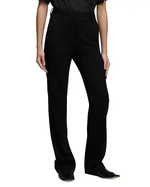 ARGENT Straight Leg Pants - Black