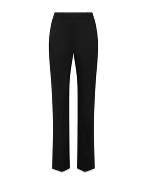 ARGENT Straight Leg Pants - Black