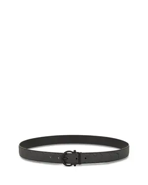 FERRAGAMO Adjustable Leather Belt