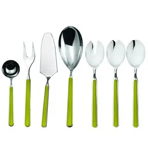MEPRA Fantasia Serving Set7 Pieces - Olive-green