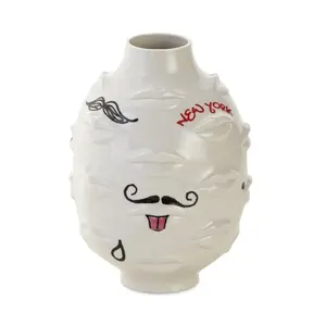 Jonathan Adler Gala Round Vase Graffiti