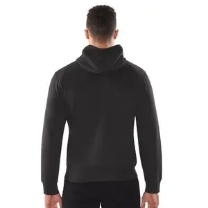 STARTER Pittsburgh Steelers Distressed Full-zip Hoodie - Black