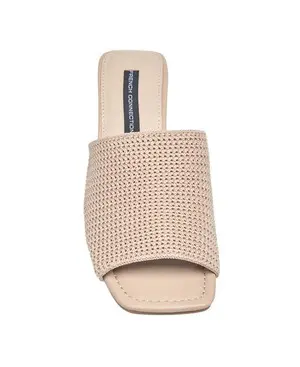 French Connection Sevran Knit Mule - Taupe
