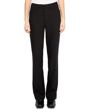 Zadig&voltaire Black Wash Pants For Women