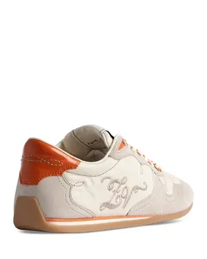 Zadig&Voltaire Suede & Leather Dance Sneakers