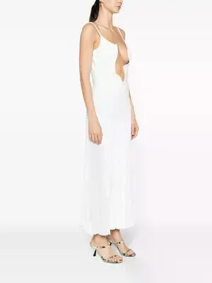 Christopher Esber Salacia Wired Maxi Dress - Neutrals