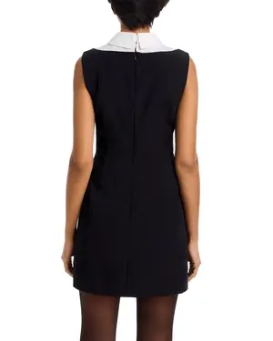 French Connection Echo Crepe Sleeveless Mini Dress