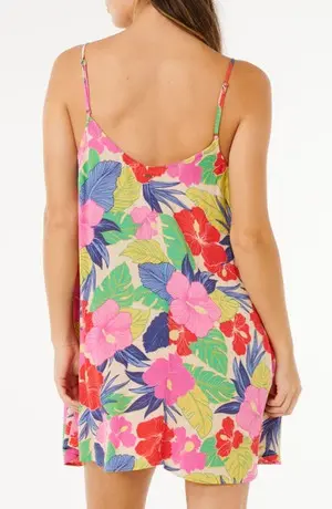 Rip Curl Party Pack Cover-up Dress - Multicolor Rainbow
