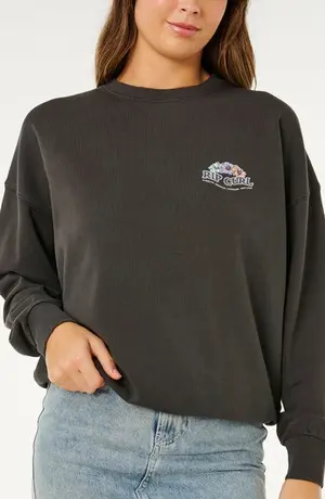 Rip Curl Logo Sweatshirts Hoodies For Women