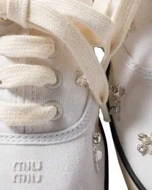 Miu Miu Lace-up Sneakers