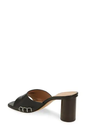 JW Anderson Loafer Slide Sandal - Black 999