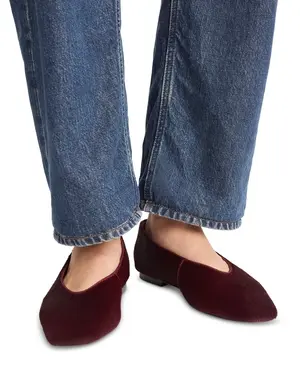 Madewell Mylie Ballet Flats - Cabernet