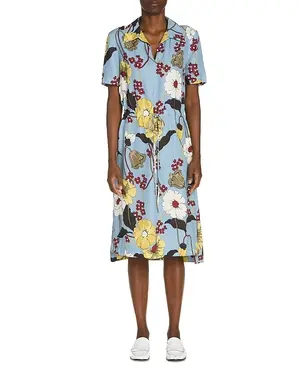 Marni Collared Midi Dress