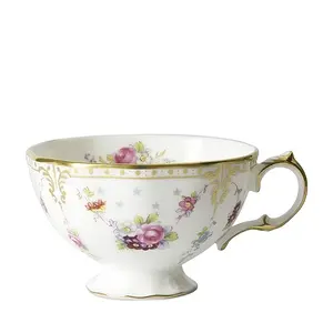 ROYAL CROWN DERBY Royal Antoinette Tea Cup - Multi