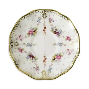 ROYAL CROWN DERBY Royal Antoinette Tea Saucer - Multi