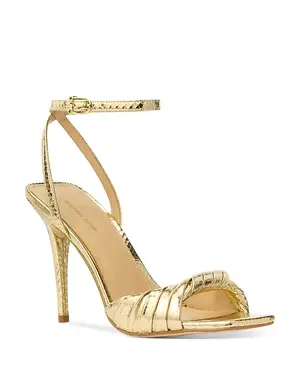 Michael Kors Metallic Stiletto Sandals