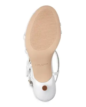 MARC FISHER LTD. Nylah Strappy Sandals - Ivory