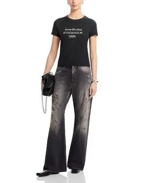 Acne Studios Wide Leg Jeans