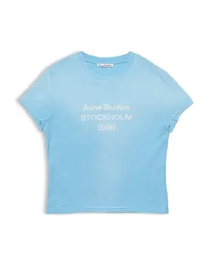 Acne Studios Logo Tee - Cornflower