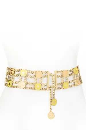 Chanel Plated Chain Belt - Multi